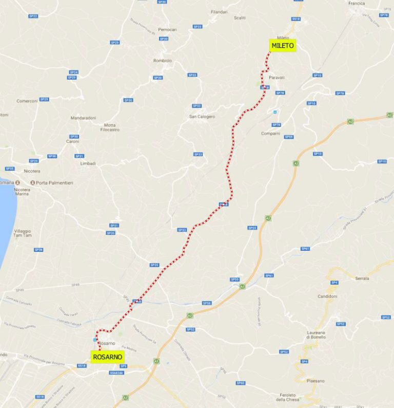 Itinerario - La Via Popilia